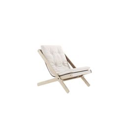 Karup Design Loungesessel Boogie OUT, Gartenstuhl, schnell trocknende und wasserabweisender Sitzauflage, weiß