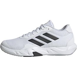 Adidas Hallensportschuhe "Amplimove Trainer", Gummi-Außensohle, Textil-Innenfutter, für Herren, weiß, 44 2/3