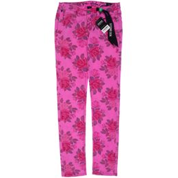 one green elephant Damen Jeans, pink