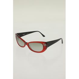 Moschino Damen Sonnenbrille, rot