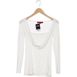 DONNA by HALLHUBER Damen Langarmshirt, weiß