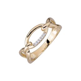 OROLINO Fingerring 585/- Gelbgold Brillant, gelb