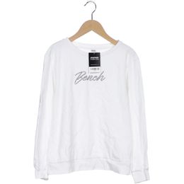 Bench. Damen Sweatshirt, weiß, Gr. 36