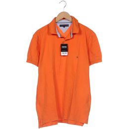 Tommy Hilfiger Herren Poloshirt, orange, Gr. 52
