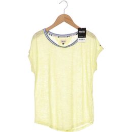 Hilfiger Denim Damen T-Shirt, gelb, Gr. 36