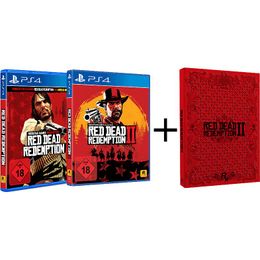 Take Two PS4 Red Dead Bundle 1+2 inklusive Steelbook - [PlayStation 4]