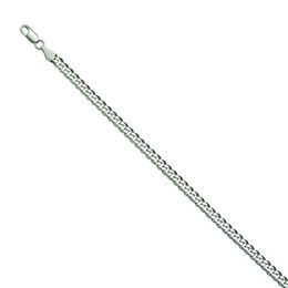 F Armband 925/- Sterling Silber 21/23cm Diamantiert (Größe: 21)