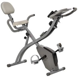 HOMCOM Fahrradtrainer mit LCD Display (Farbe: grau)