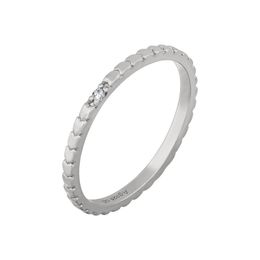 CAI Ring 925/- Sterling Silber Zirkonia Glänzend (Größe: 060 (19,1))