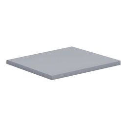 Vcm Eckplatte Schreibtisch Lona 50x50 (Farbe: Grau)