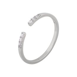 CAI Ring 925/- Sterling Silber Zirkonia Glänzend (Größe: 056 (17,8))