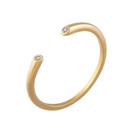 CAI Ring 925/- Sterling Silber Zirkonia Glänzend (Größe: 048 (15,3))