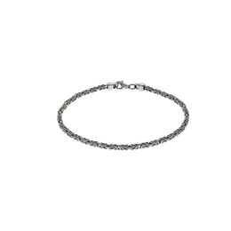 Zeeme Basic Armband 925/- Sterling Silber Glänzend (Größe: 21)