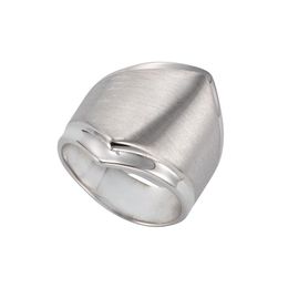 F Ring 925/- Sterling Silber Matt/Glanz (Größe: 054 (17,2))
