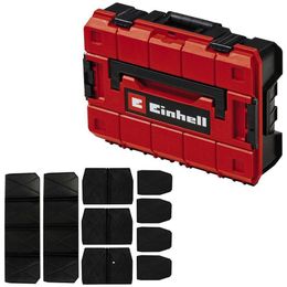 Einhell Werkzeugkoffer E-Case S-F incl. dividers, rot