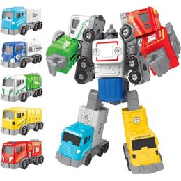 keystar Konstruktionsspielsteine Transformers 5-in-1 Transformationsfahrzeuge für Kinder