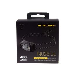 NITECORE LED Taschenlampe NITECORE NU25UL Ultralight LED Kopflampe
