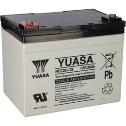 Yuasa Yuasa Blei-Akku REC36-12I Pb 12V / 36Ah Zyklenfest