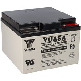 Yuasa Yuasa Blei-Akku NPC24-12I Pb 12V / 24Ah Zyklenfest