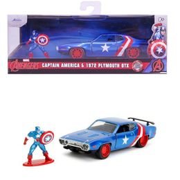 Jada Modellauto Modellauto Hollywood Rides Marvel Captain America Figur 1:32 253223024