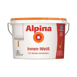 Alpina Wandfarbe Alpina Innenweiß 10 L weiß matt