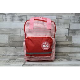 Fabrizio® Kinderrucksack Mädchen Kinderrucksack Kindertasche rosa Kindergartenrucksack Herzen
