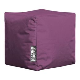 MAGMA Sitzwürfel Cube SCUBA (Farbe: aubergine)
