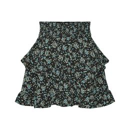 Vero Moda GIRL - Rock VMFLORALY in black, Gr.134