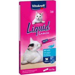 Vitakraft Cat Liquid-Snack Lachs & Omega 3 66x15 g