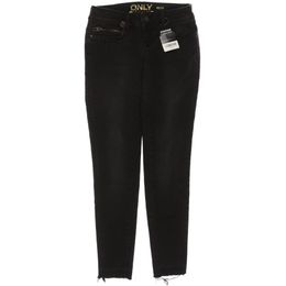 Only Damen Jeans, schwarz, Gr. 25