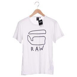 G-Star Raw Herren T-Shirt, weiß, Gr. 46