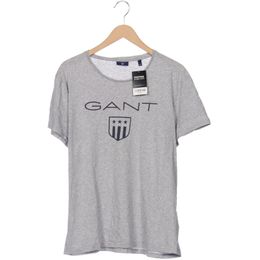 Gant Herren T-Shirt, grau, Gr. 56