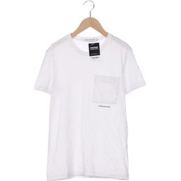 Calvin Klein Jeans Herren T-Shirt, weiß, Gr. 46