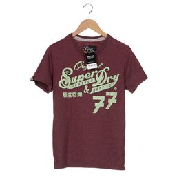 Superdry Herren T-Shirt, bordeaux