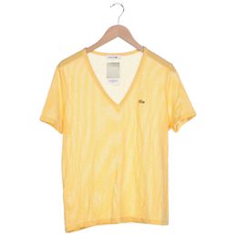 Lacoste Damen T-Shirt, gelb, Gr. 46