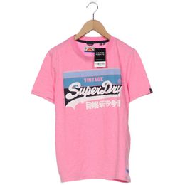 Superdry Damen T-Shirt, pink, Gr. 38