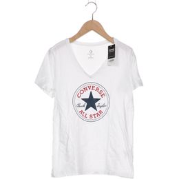 Converse Damen T-Shirt, weiß, Gr. 36