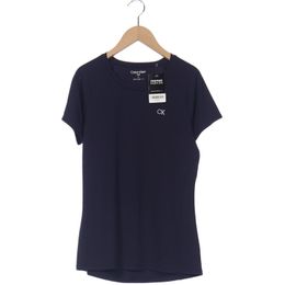 Calvin Klein Damen T-Shirt, marineblau, Gr. 38