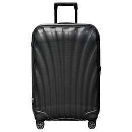 Samsonite Koffer C-LITE 69, 4 Rollen, Reisekoffer Aufgabegepäck Koffer für Flugreisen TSA-Zahlenschloss, schwarz