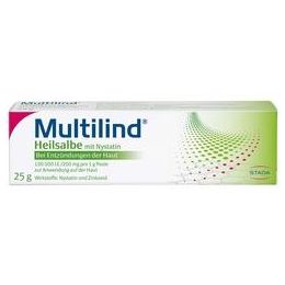 STADA Multilind Heilsalbe m.Nystatin u.Zinkoxid 25 g