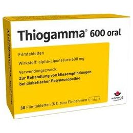 WÖRWAG PHARMA Thiogamma 600 oral Filmtabletten 30 St