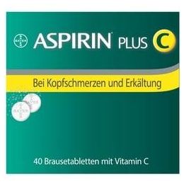 BAYER Aspirin plus C Brausetabletten 40 St