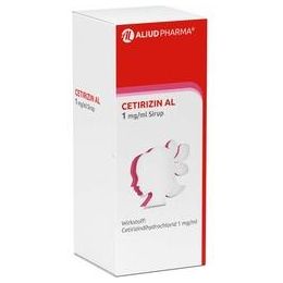 ALIUD Cetirizin AL 1 mg/ml Sirup 2X75 ml