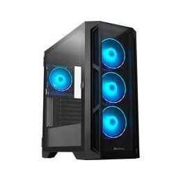 CHIEFTEC Apex GA-01B-TG-OP , Tower-Geh&auml;use schwarz, Tempered Glass