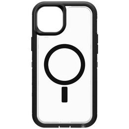 Otterbox Defender XT Backcover Apple iPhone 15 Plus, iPhone 14 Plus Transparent, Schwarz MagSafe kompatibel