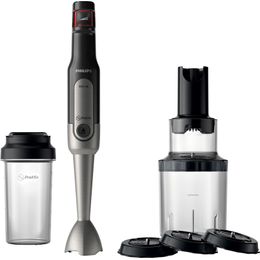 Philips Stabmixer-Set "Viva Collection HR2656/90", 800 W, silber