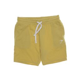 Gymshark Herren Shorts, gelb, Gr. 52