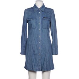 Calvin Klein Jeans Damen Kleid, blau, Gr. 38