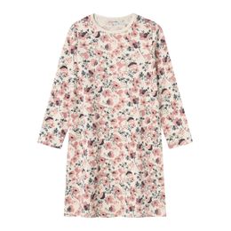 name it Nightgown girl size 98/104 mottled beige / Navy / Khaki / Dusky pink