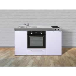 Stengel K&uuml;chen Kitchenline MKB 150 wei&szlig; - Glaskeramikkochfeld links